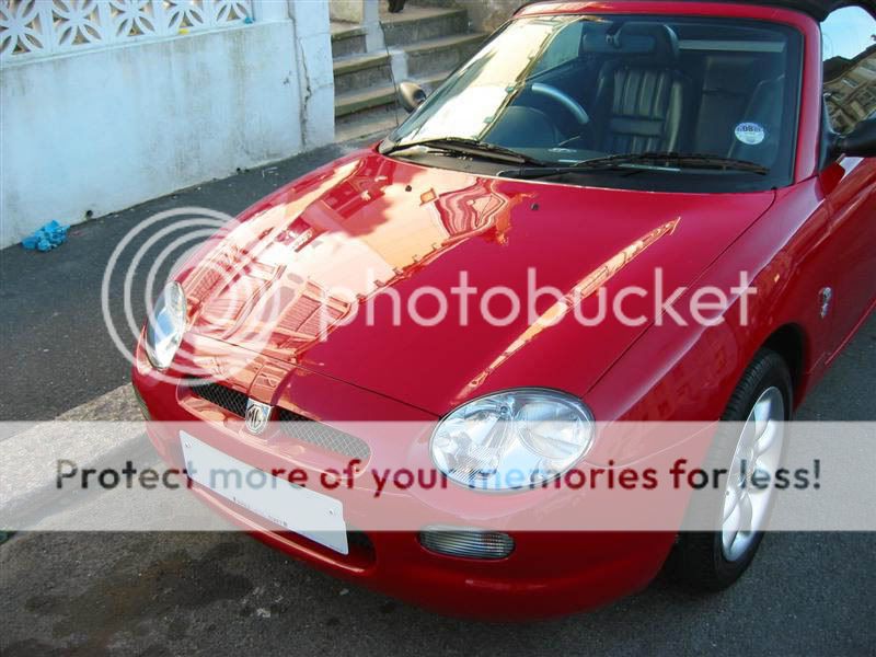 One very swirly red MGF (first outing for the Metabo) | Detailing World ...