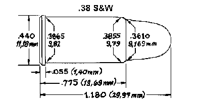38 S&W in a 38 special revolver