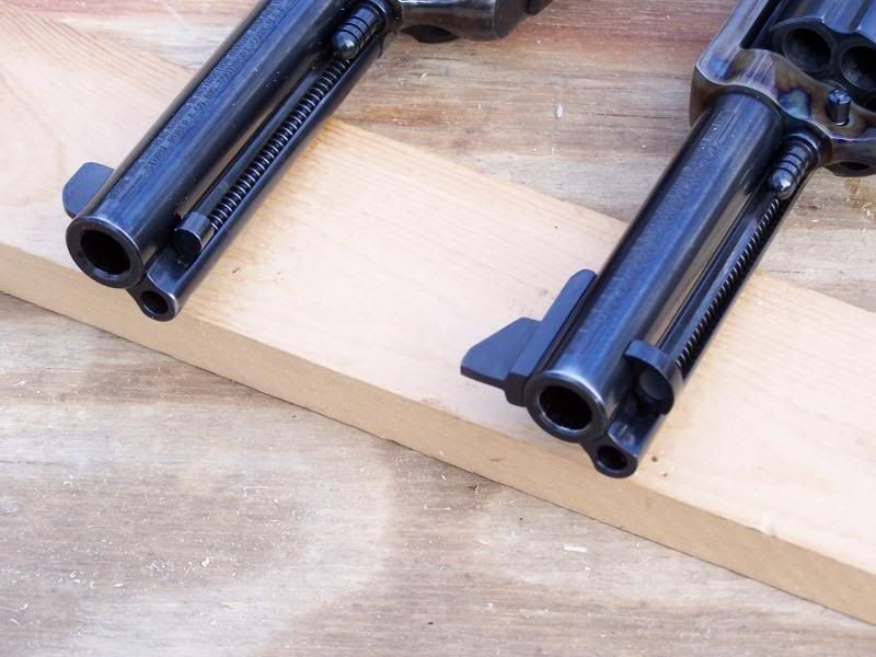 Any detrimental effects (weight-wise) from steel ejector rod housings ...