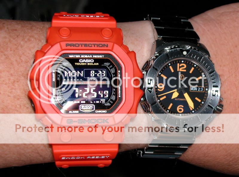 Gigantic Casio compared to the Seiko "Monster" | The Watch Site